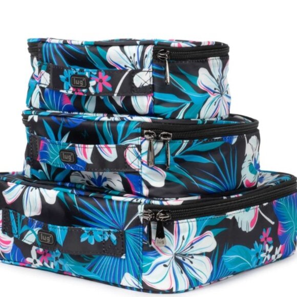 lug | Bags | Lug Bento Box 3pc Storage Container Set Hibiscus Multi ...